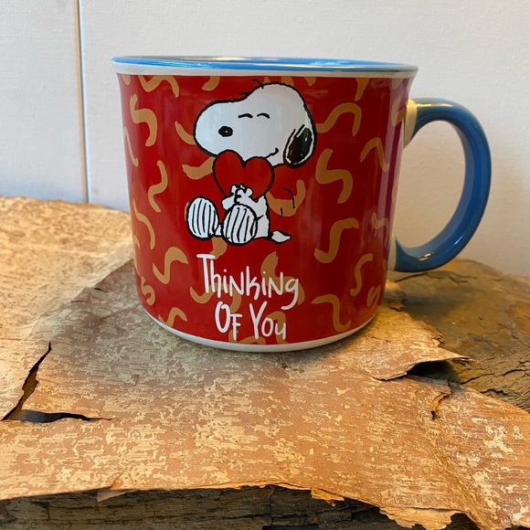 Peanuts | Dining | New Snoopy Peanuts Thinking Of You Ceramic Mug ...
